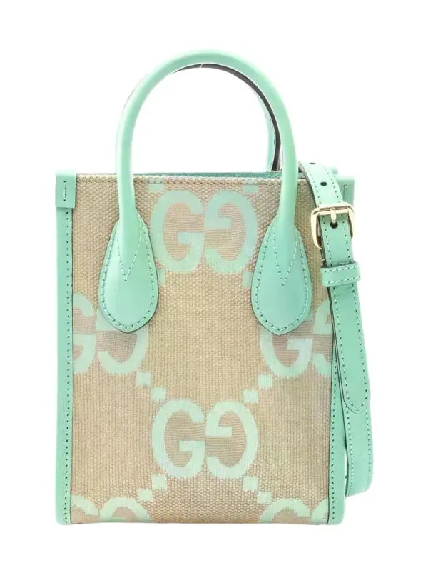 Gucci Mini Jumbo Gg Tote Bag - Neutrals