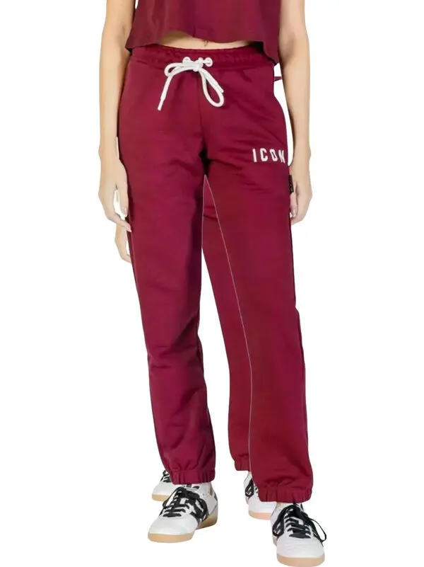 ICON BRAND Logo-print Track Pants - Red