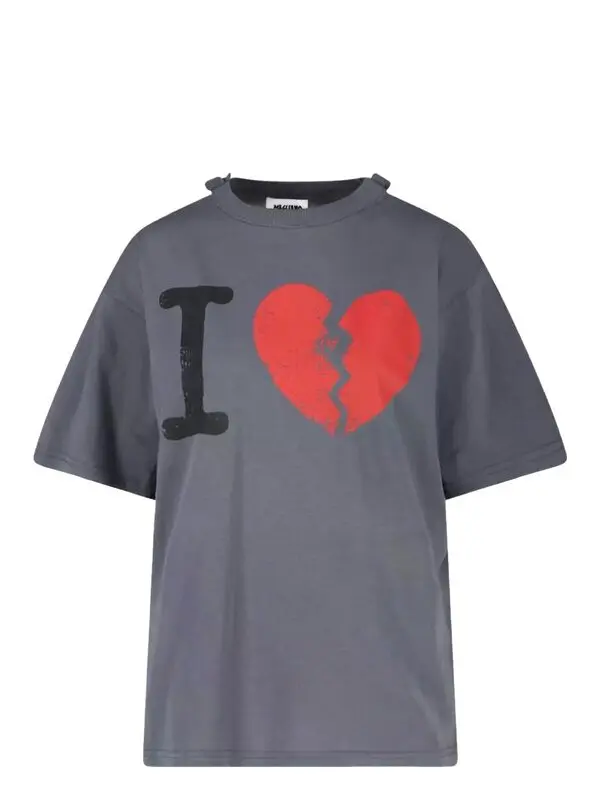 MAGLIANO Graphic-print T-shirt - Grey