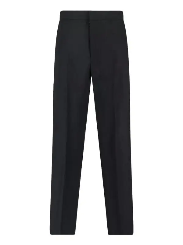 MAISON MARGIELA Wool Trousers - Black
