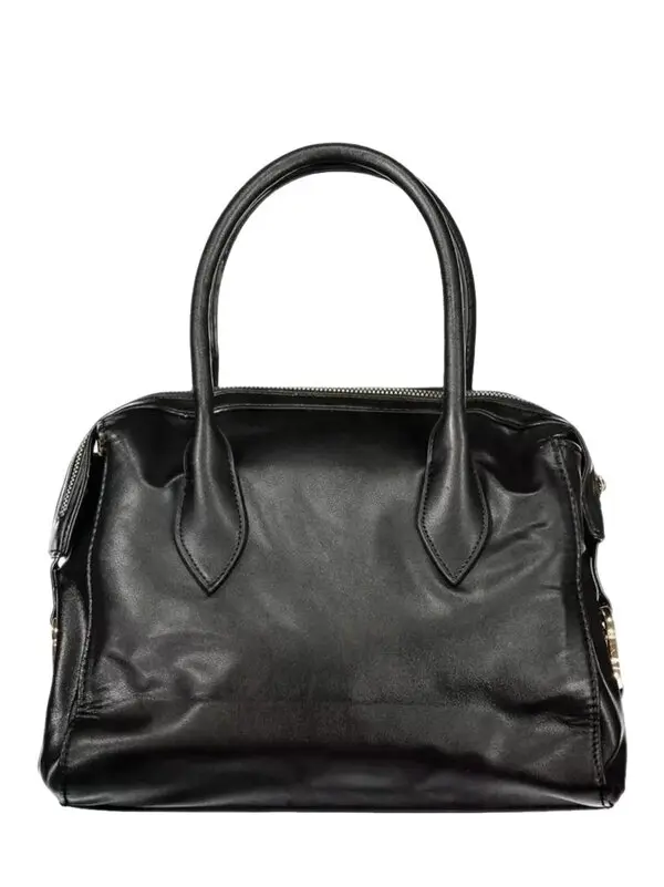 LAURA BIAGIOTTI Diamond-quilted Tassel Tote - Black