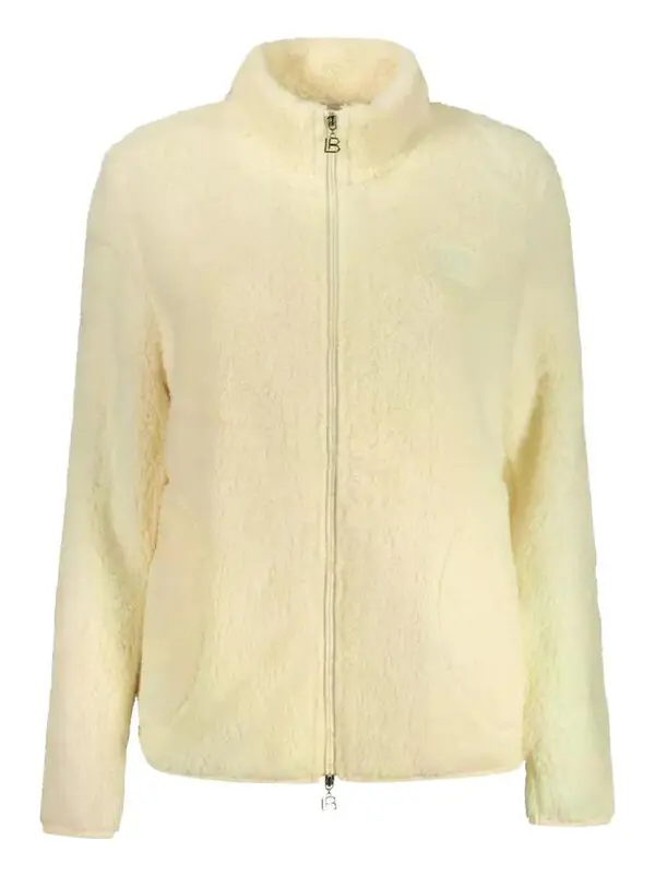 LAURA BIAGIOTTI Fleece Zip-up Jacket - Neutrals