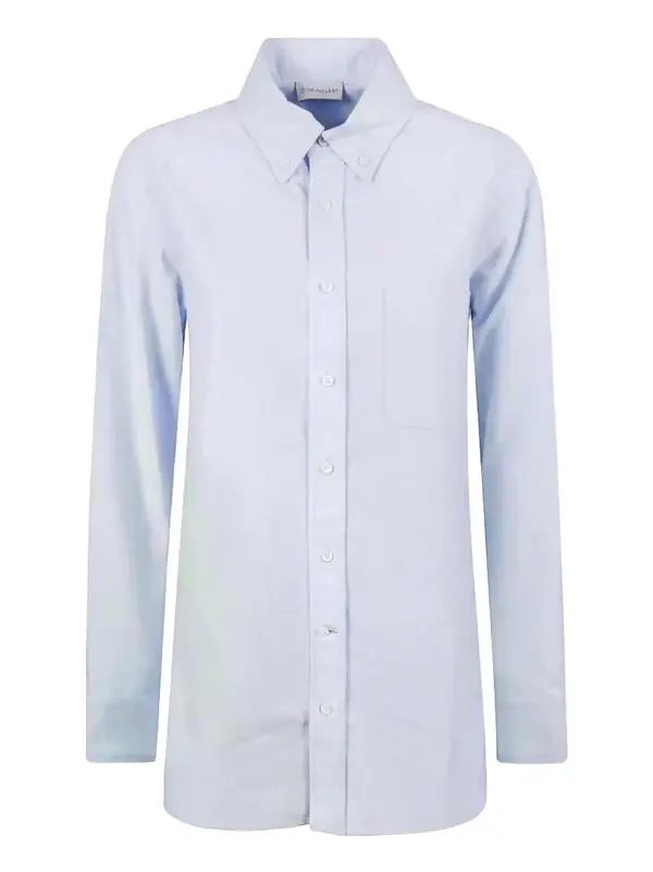 Moncler Button-down Collar Shirt - Blue