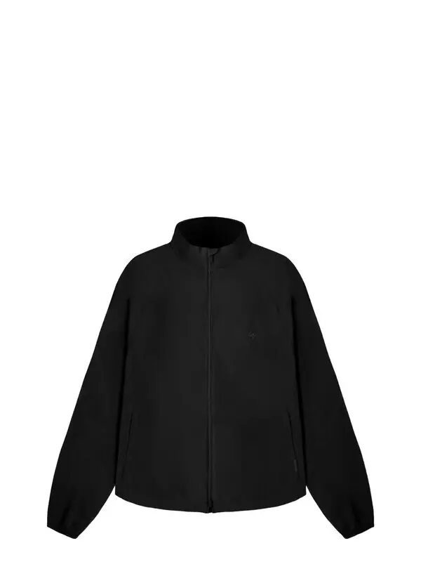 REPRESENT Logo-embroidered Raglan-sleeve Track Jacket - Black