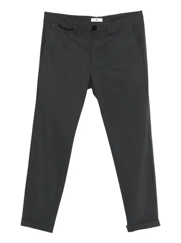 PMDS PREMIUM MOOD DENIM SUPERIOR Cuffed Trousers - Grey