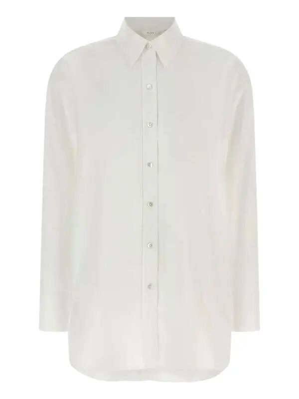 XACUS Button-back Shirt - White