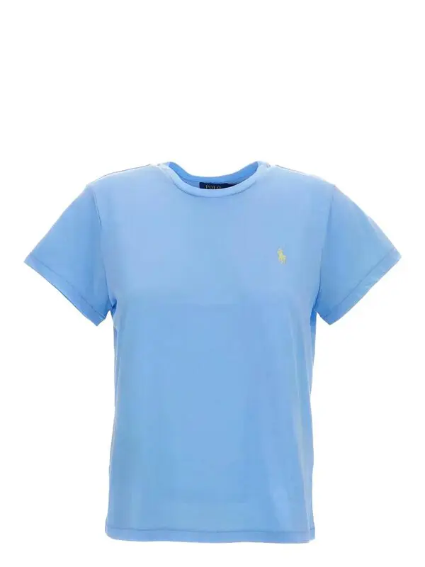 Polo Ralph Lauren Logo-embroidered T-shirt - Blue