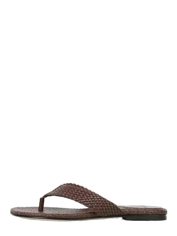 Vince Lotus Woven Sandals - Brown