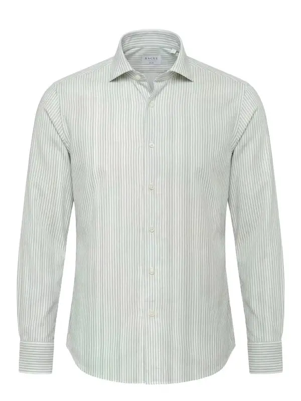XACUS Striped Shirt - Green
