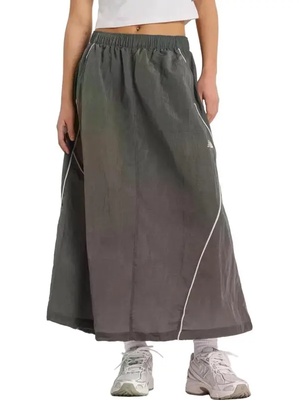 NEW BALANCE Sport Legacy Piped Ripstop Skirt - Grey