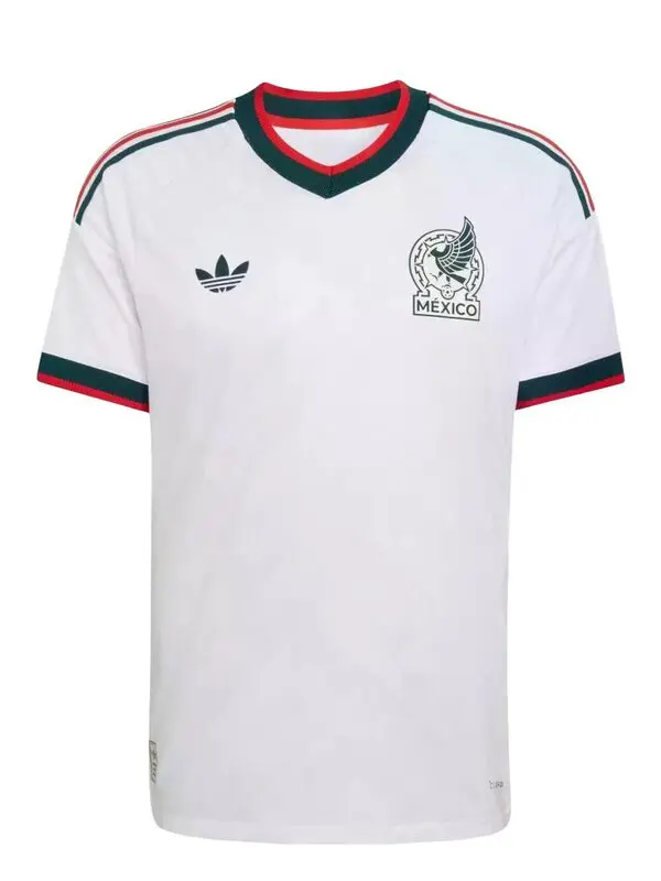 Adidas Mexico 2026 Away Jacquard T-shirt - White