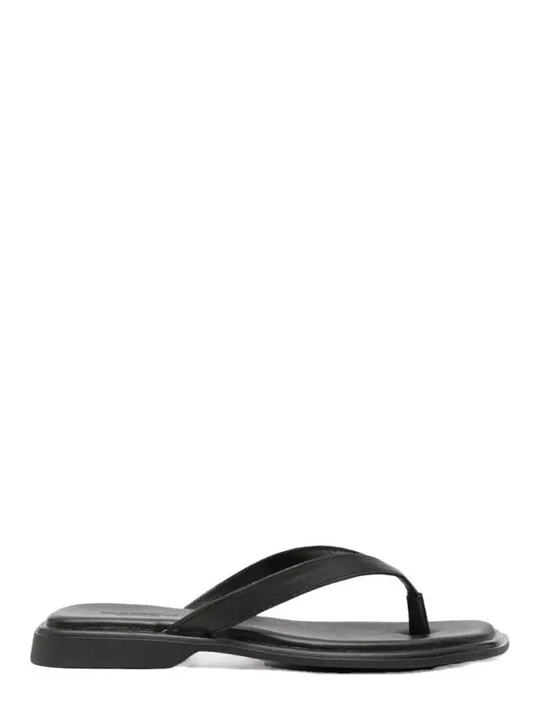 VAGABOND SHOEMAKERS Izzy Leather Flip-flops - Black