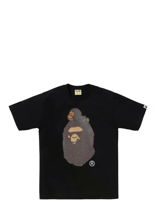 A BATHING APE Beads Milo T-shirt - Black