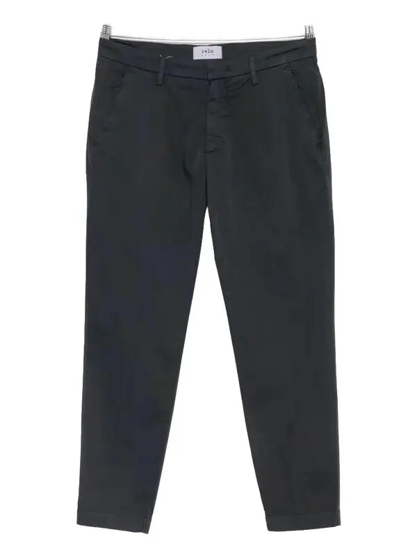 VELA SHOP Slim-fit Trousers - Blue