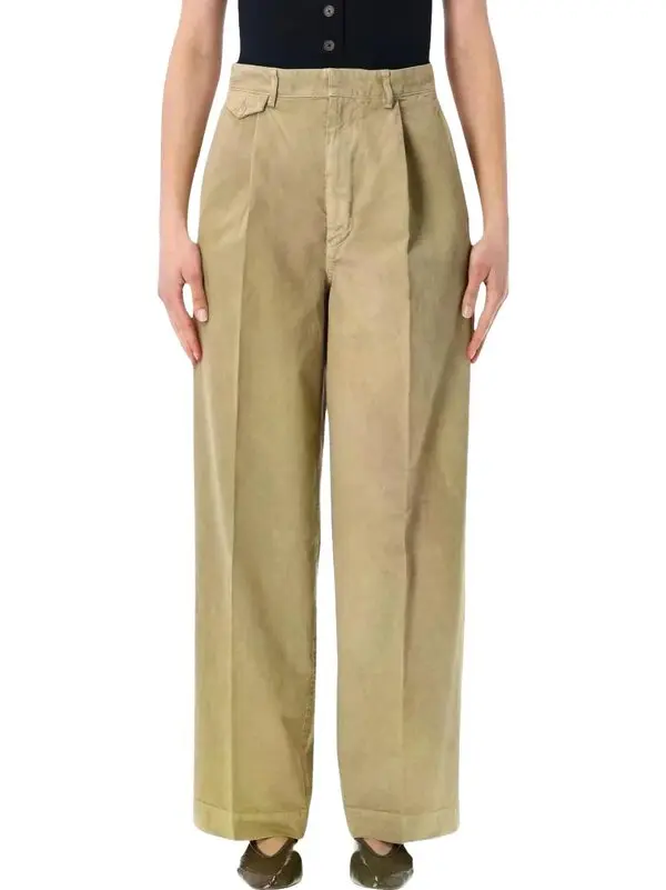 Auralee Belt-loops Trousers - Neutrals