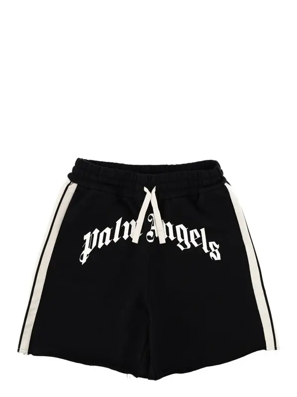 Palm Angels Logo Shorts - Black