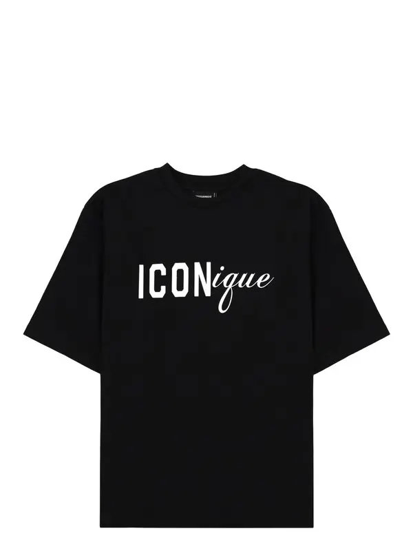 Dsquared2 T-shirt "iconique - Black