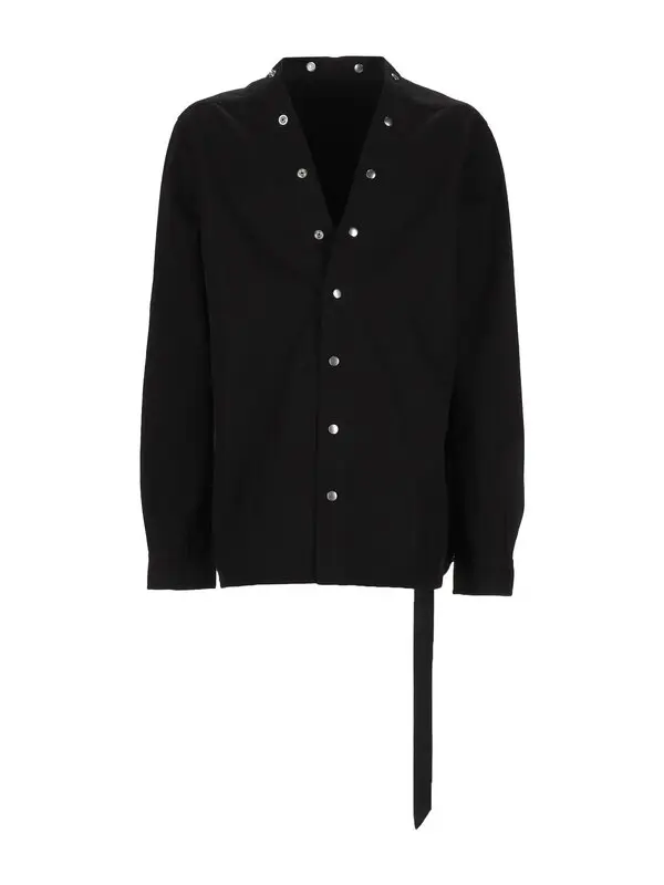 Rick Owens Larry Camicia Shirt - Black