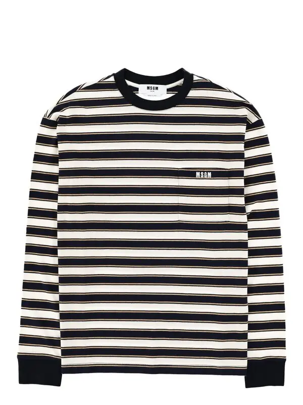 MSGM T-shirt Con Logo - Multicolour