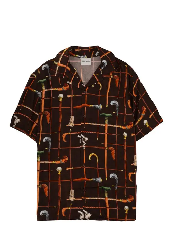 Drole De Monsieur Printed Shirt - Multicolour