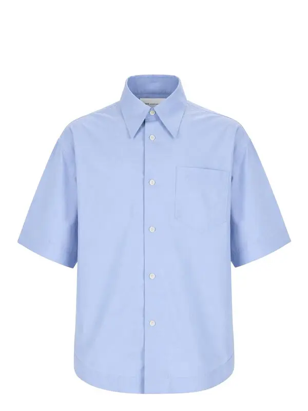 Ami Cotton Shirt - Azure