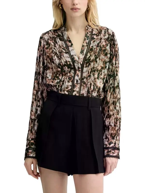 Guess Buttoned Blouse - Neutrals