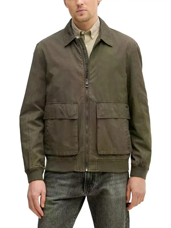 Guess Zip-up Jacket - Green