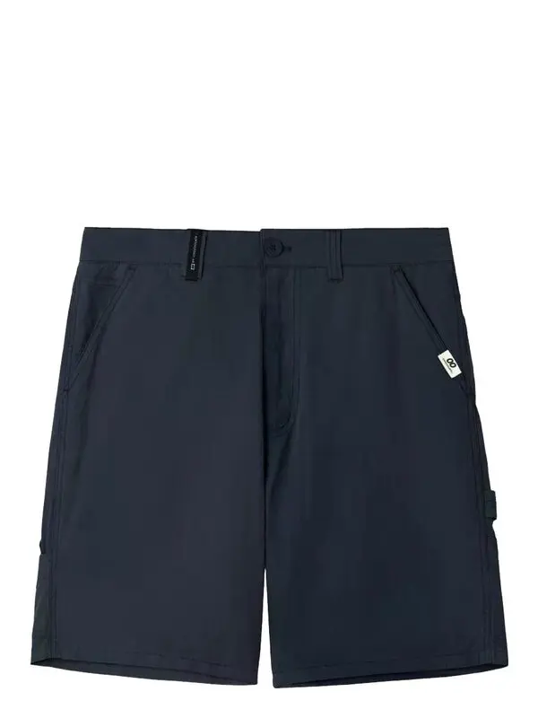 CHOCOOLATE Logo-patch Shorts - Blue