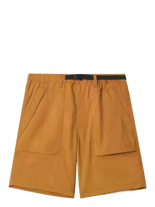 CHOCOOLATE Belted Cargo Shorts - Brown