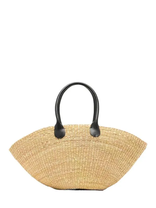 Muuñ Sophia Woven Tote - Neutrals