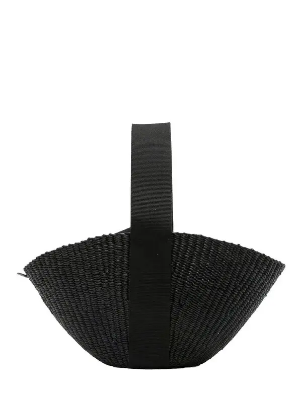 Muuñ Nona Woven Tote - Black