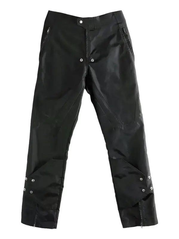 Rick Owens High-waisted Trousers - Black