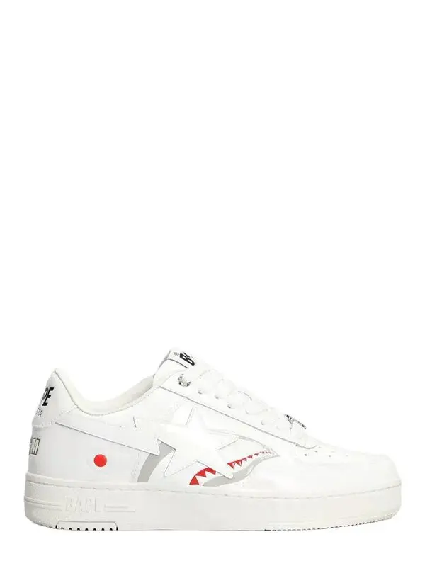 A BATHING APE Sta™ Shark Sneakers - White