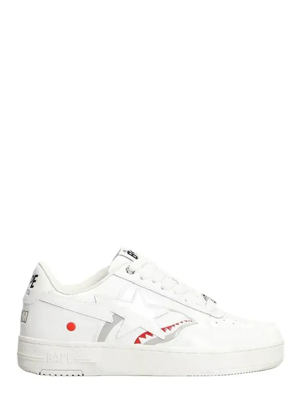 A BATHING APE Sta™ Shark Sneakers - White