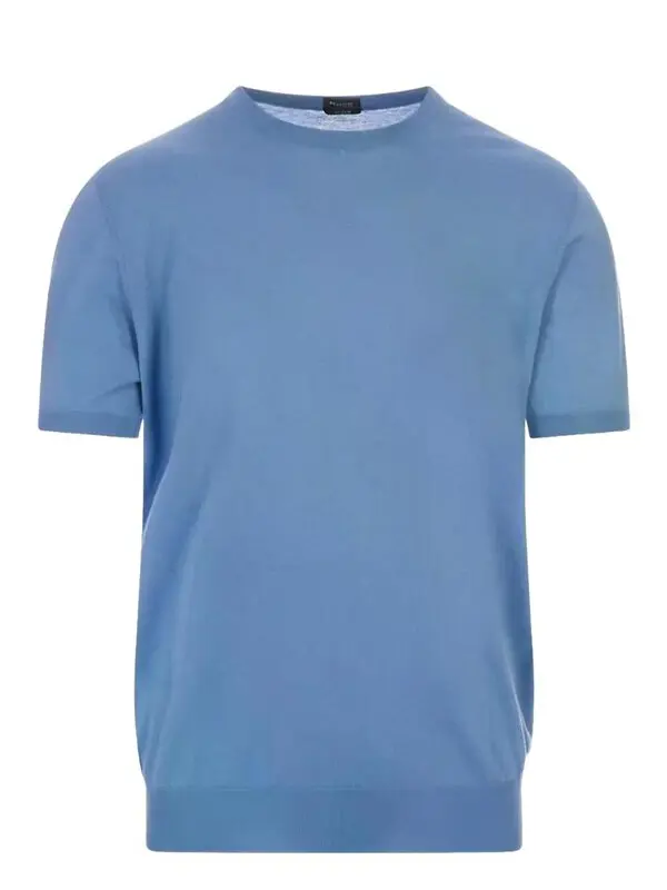 Kiton Round-neck T-shirt - Blue