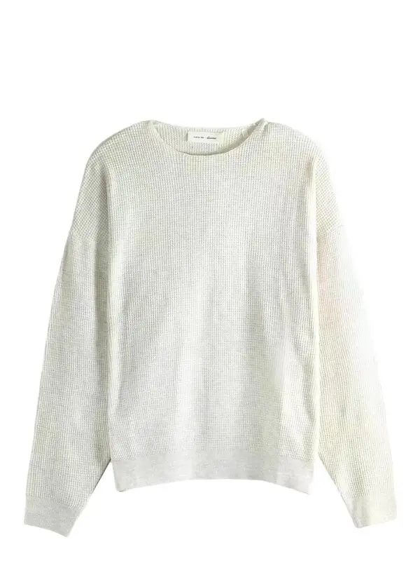 Fear Of God Signature 90's Waffle-knit Sweater - White