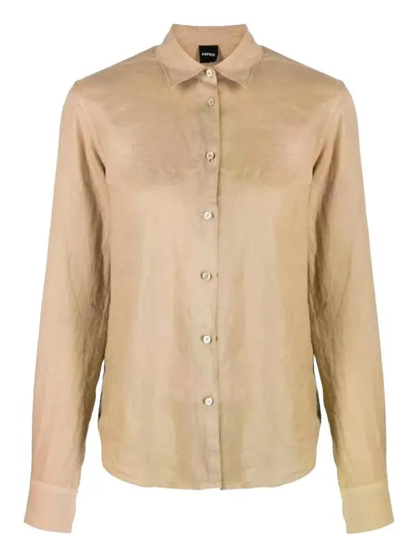 Aspesi Linen Shirt - Neutrals