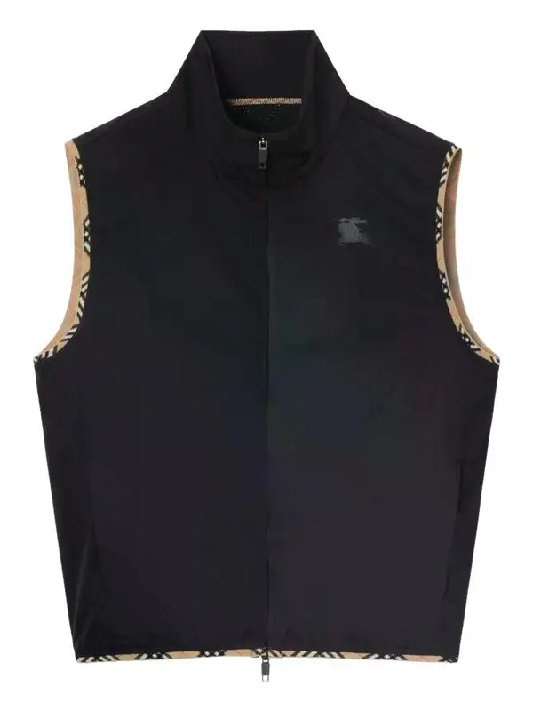 Burberry Stretch Nylon Gilet - Black