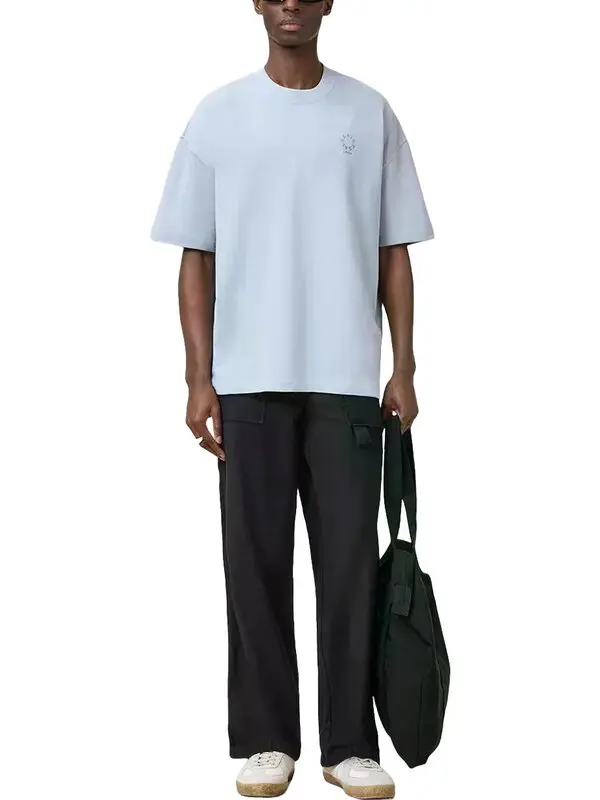 ALLSAINTS Haven Logo-embroidered T-shirt - Blue