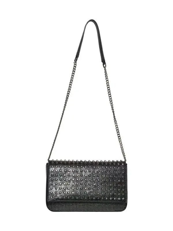 John Richmond Stud-embellished Shoulder Bag - Black