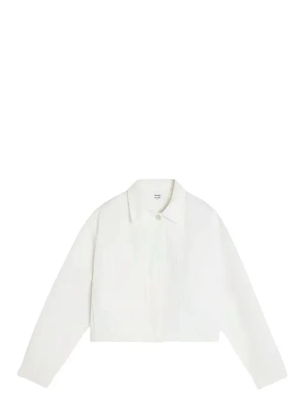 Maison Kitsuné Patch-detail Jacket - White