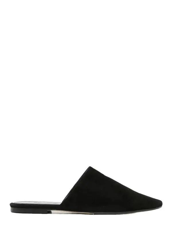 AeydĒ Rega Suede Mules - Black