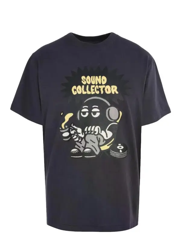 TEE LIBRARY Graphic-print T-shirt - Grey