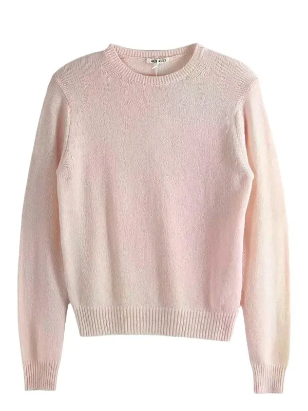 Auralee Cashmere Sweater - Pink
