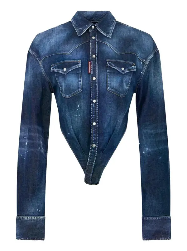 Dsquared2 Logo Top - Blue