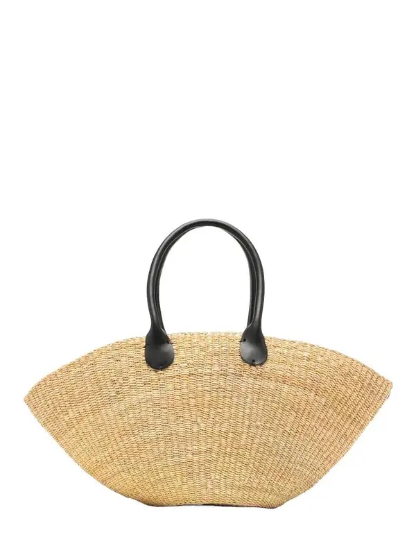 Muuñ Sophia Woven Tote Bag - Neutrals
