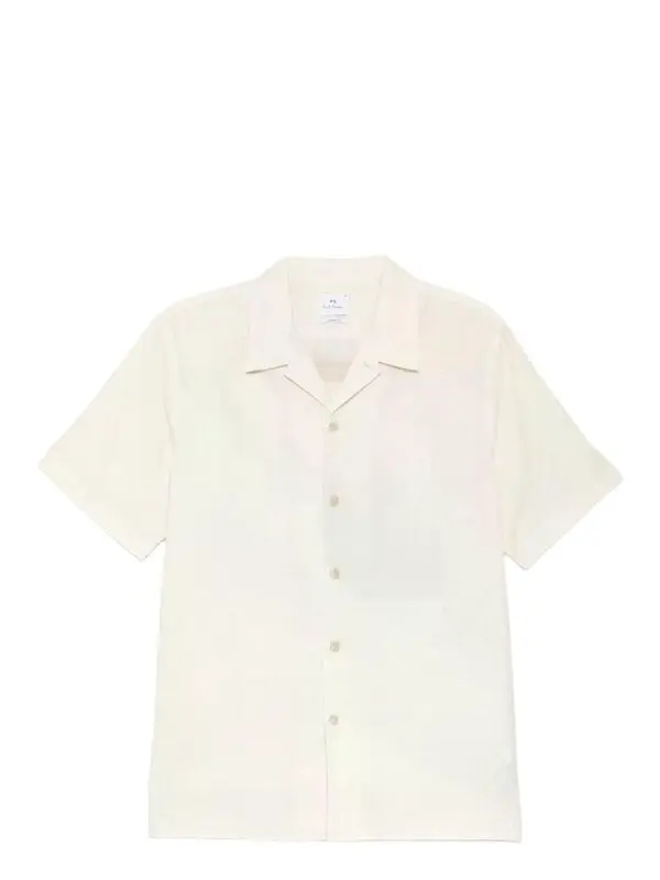 Paul Smith Seersucker Shirt - Neutrals