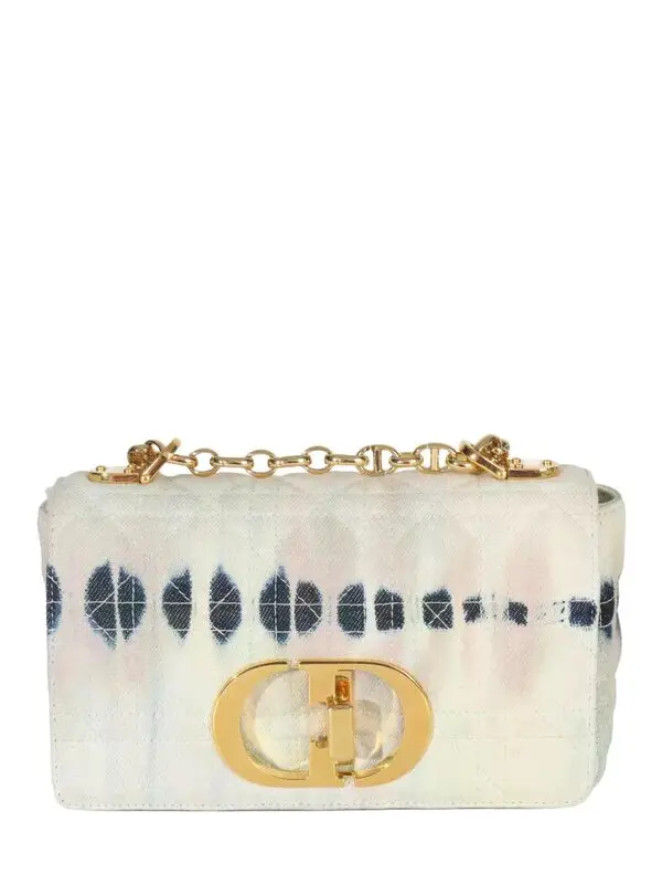 Dior Cannage Caro Shoulder Bag - Neutrals
