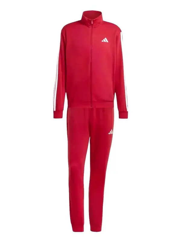 Adidas Three-stripes Tracksuit - Red