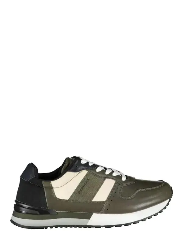 Carrera Eyewear Panelled Lace-up Sneakers - Green